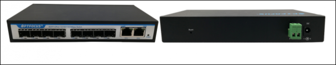 High Reliability Ethernet Network Switch 8 - Port Gigabit SFP 10 / 100 / 1000 Mbps