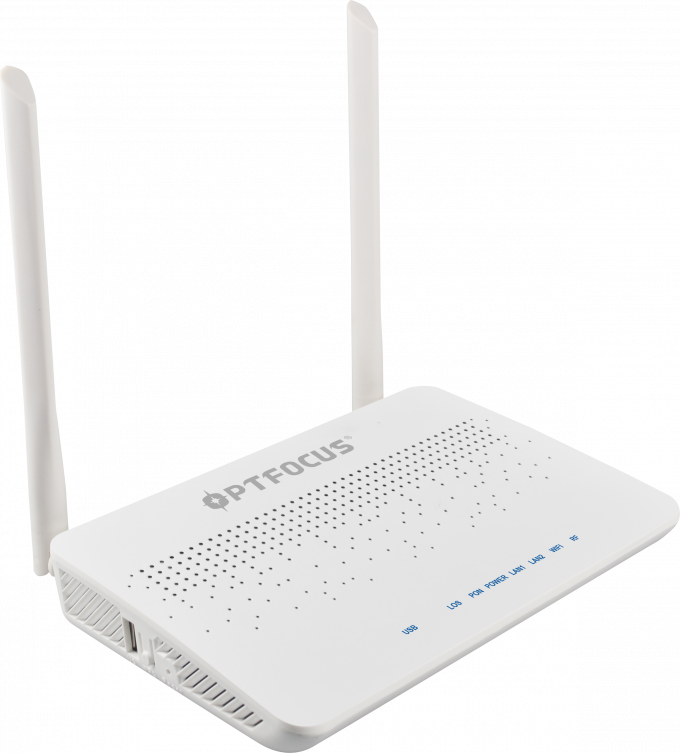 FTTH 2 LAN ports 1GE 1FE RF output wifi router gpon epon onu
