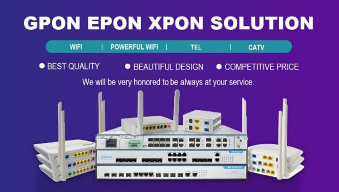 Fiber Optic Epon Gpon Onu 1ge 1fe Realtek Chip Catv Wifi Dual Mode Onu