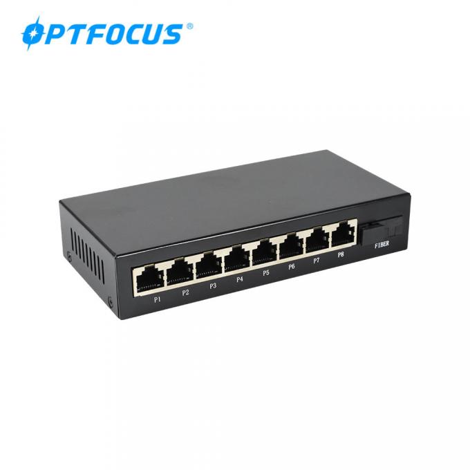 VLAN switch FTTH fiber optic communication equipment Tx1310nm 8 port ...