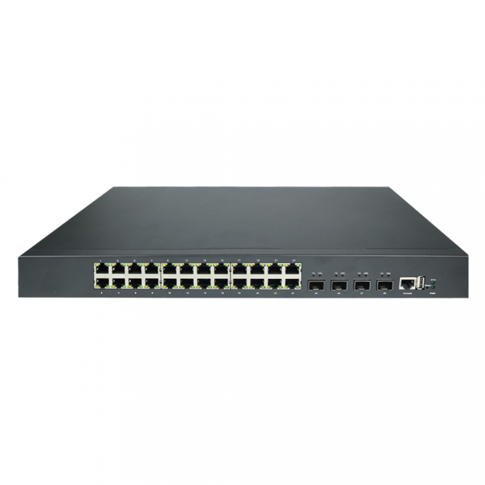 Factory 24 Port Ethernet Switch 24*1G RJ45 Port+4*10g Fiber Switch for ...