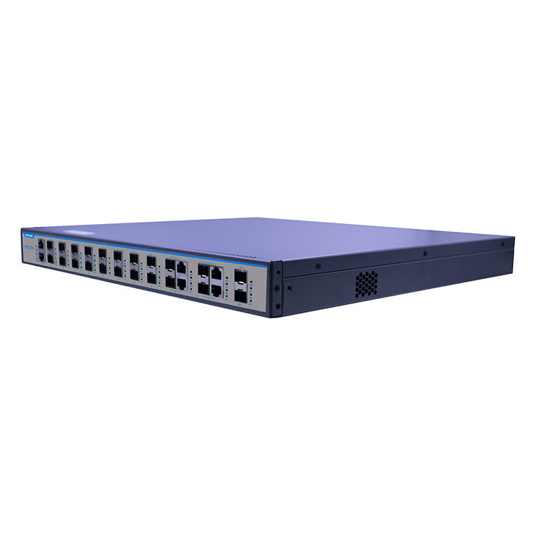 FTTH EPON OLT 1U Rack Mounted Device 16 GPON Port OLT With 1/128 ...