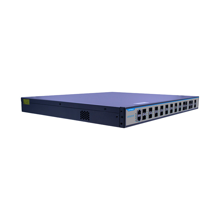 FTTH EPON OLT 1U Rack Mounted Device 16 GPON Port OLT With 1/128 ...