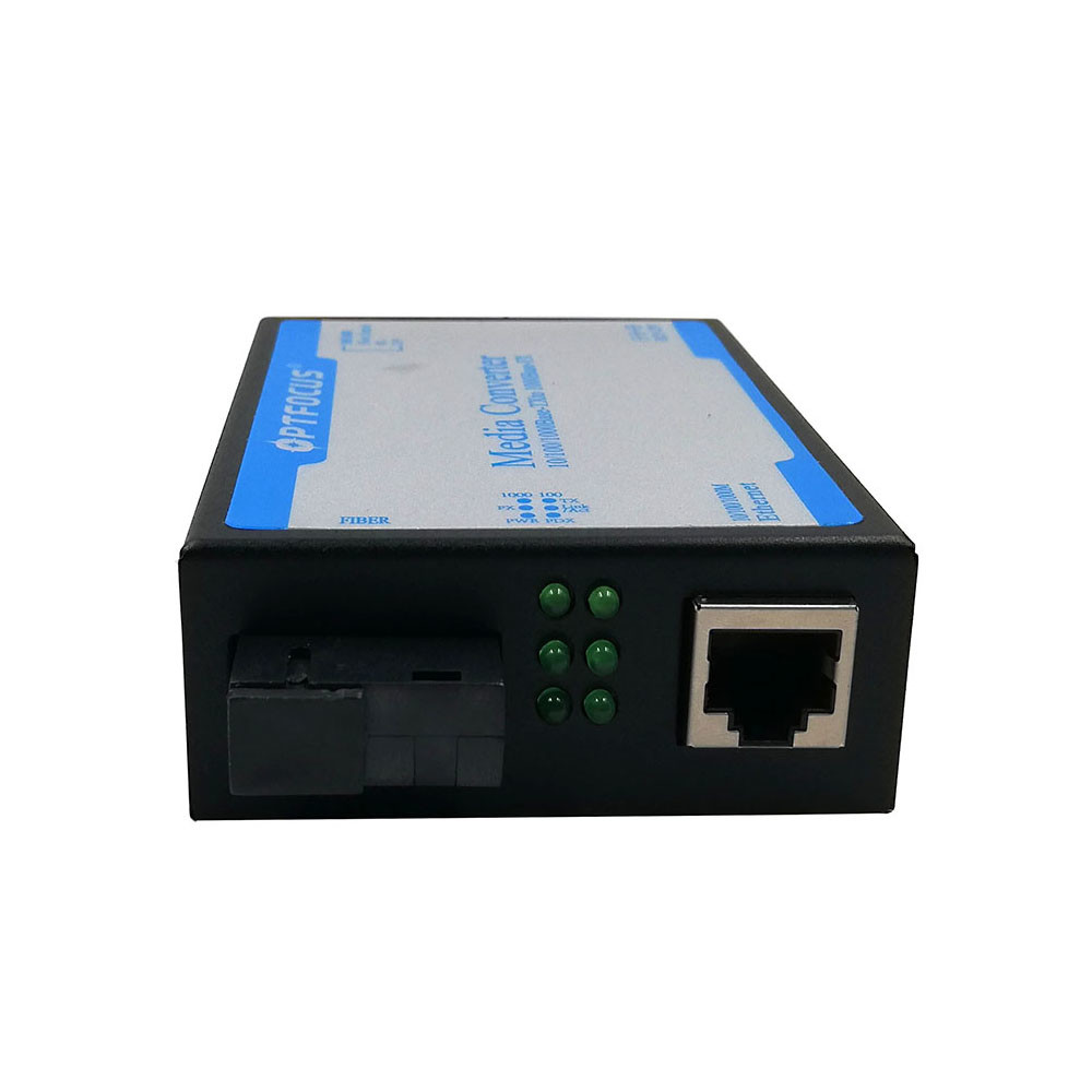 Single Fiber Single Mode Media Converter 1310nm 1550nm 20Km SC Optional