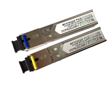 20km LC Interface SFF-8472 1.25Gbps SFP Optical Transceiver